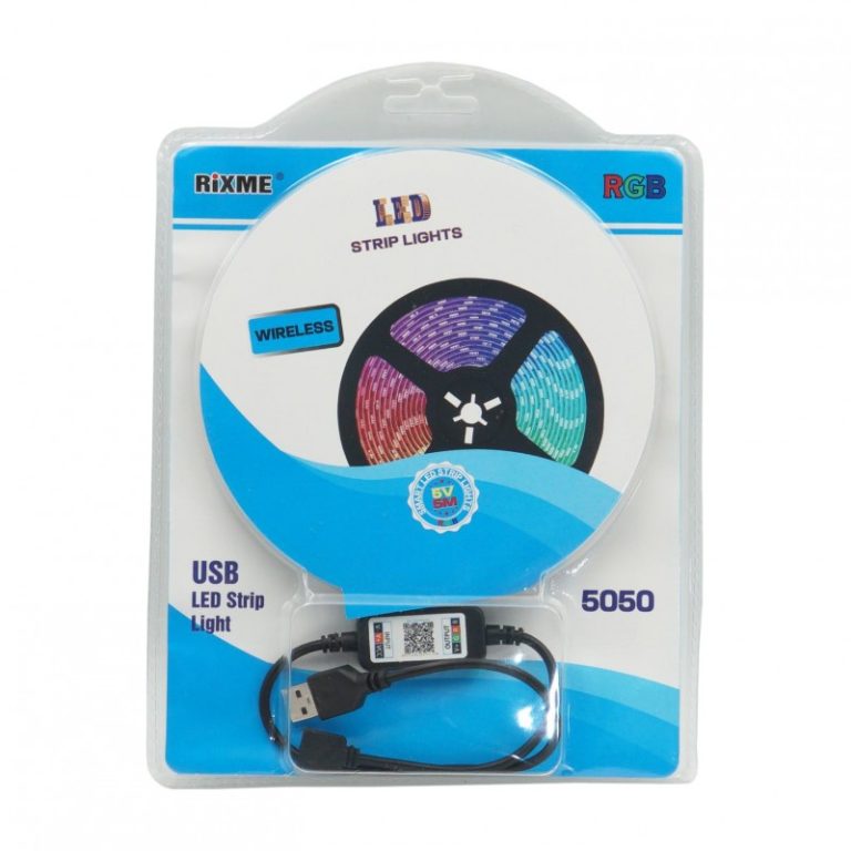 LED ΤΑΙΝΙΑ 5m RGB ΜΕ USB TY17964-55 - Marafeti