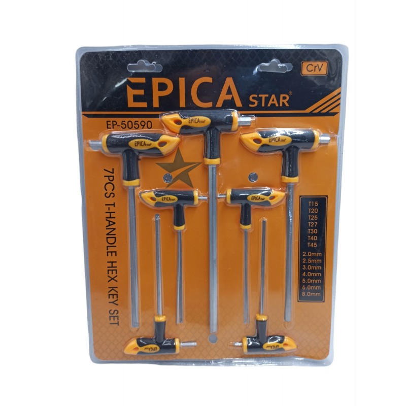 ΣΕΤ ALLEN ΤΑΦ 7ΤΜΧ EPICA STAR EP-50590 - Marafeti
