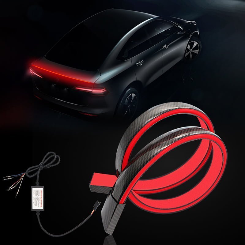 Αυτοκόλλητη ταινία LED φώτα αυτοκινήτου 1.2m 12V 14W - Car trunk tail ...