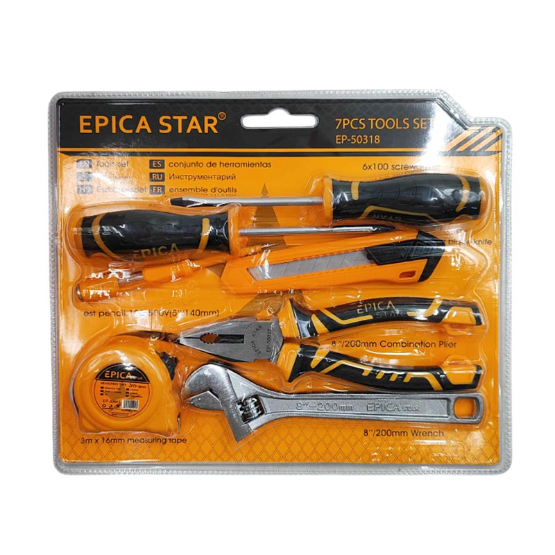 EPICA STAR ΣΕΤ ΕΡΓΑΛΕΙΩΝ 7ΤΜΧ EP-50318 - Marafeti